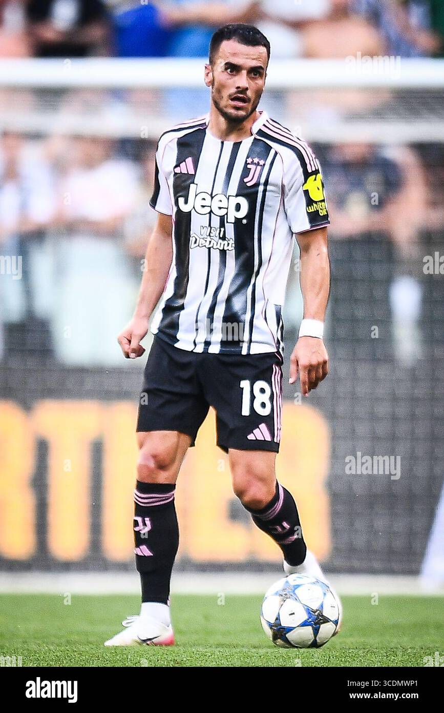 Filip KOSTIC of Juventus during the Friendly football match between ...