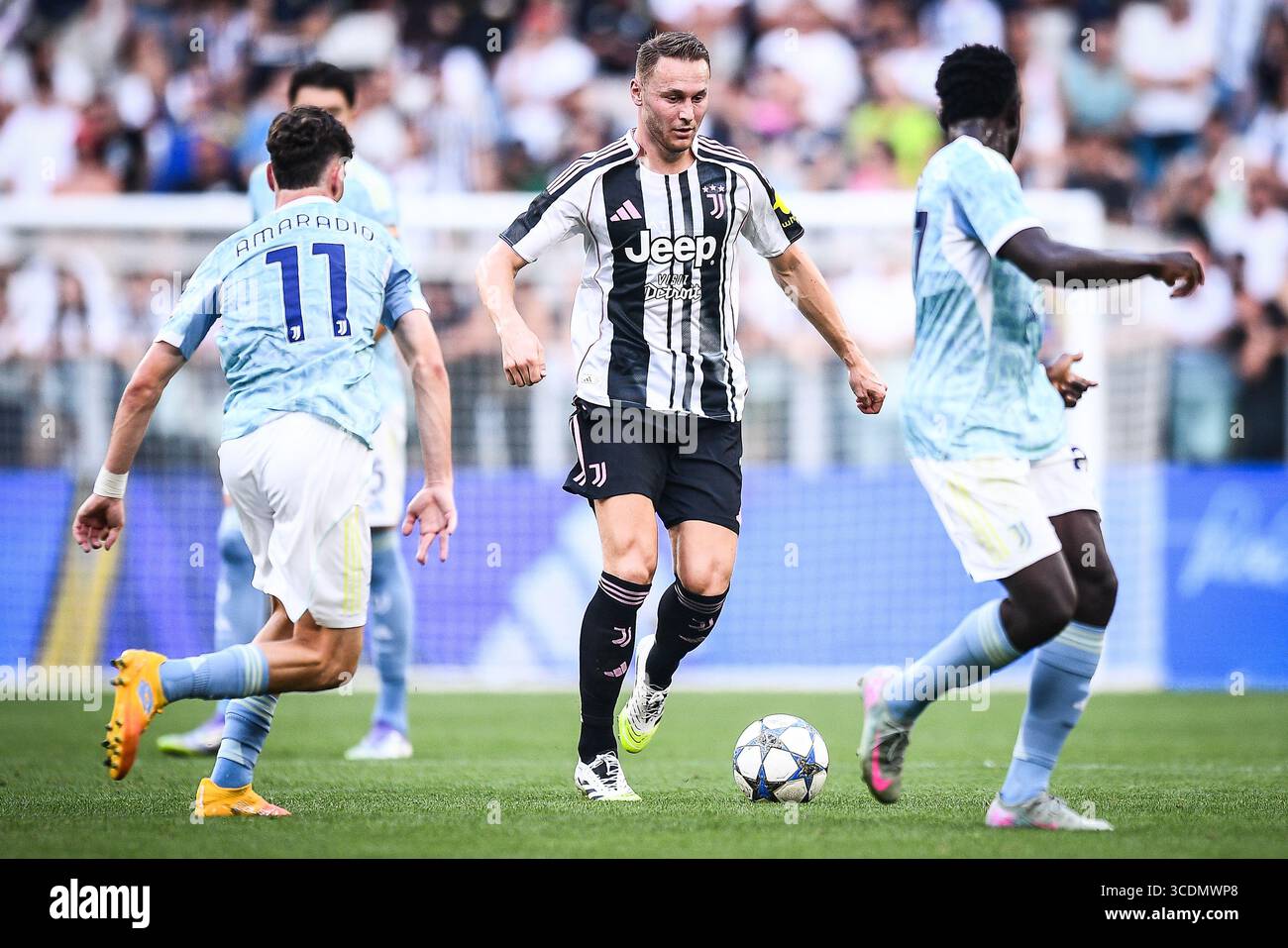 Teun KOOPMEINERS of Juventus during the Friendly football match between ...