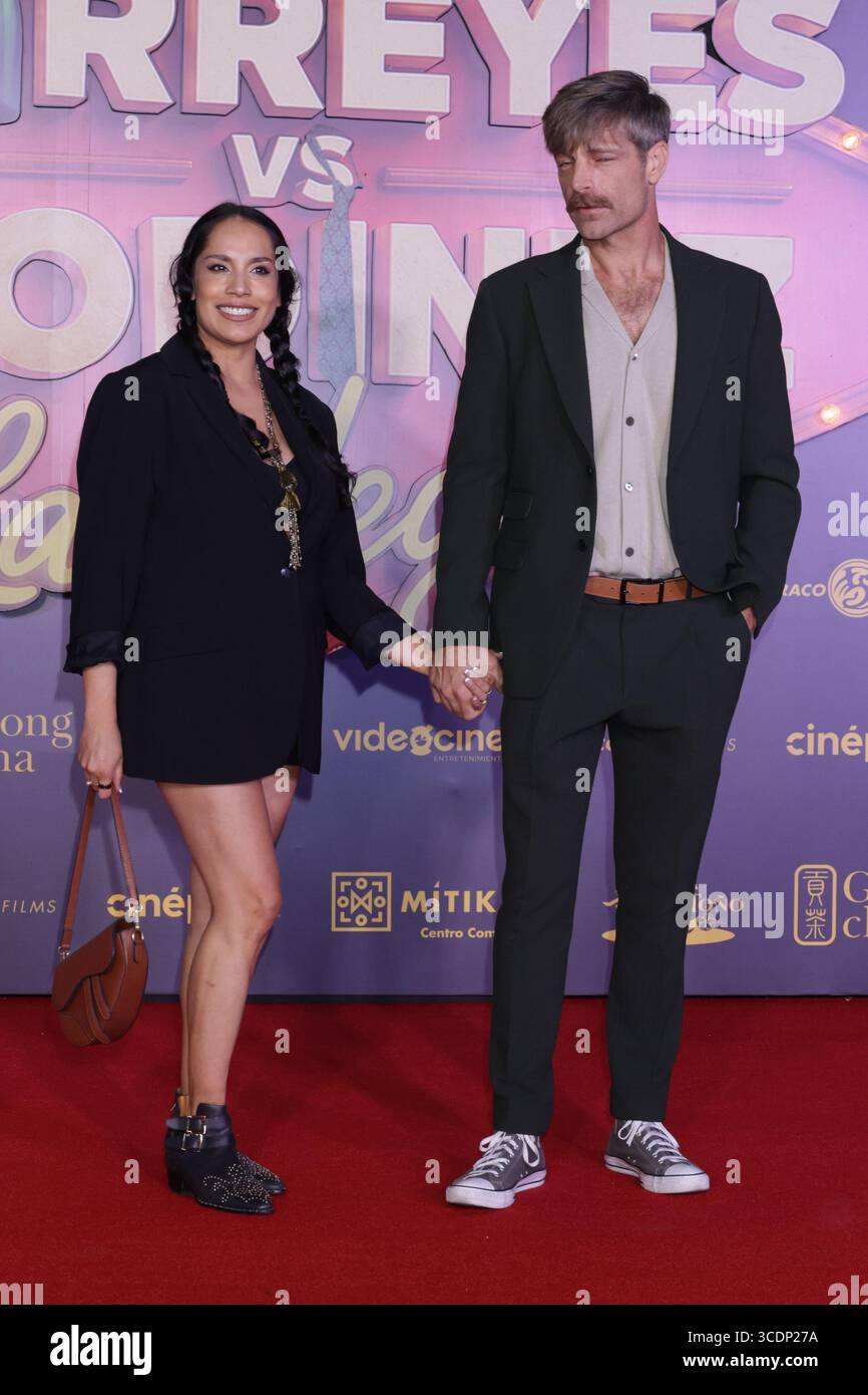 Mexico City, Mexico. 12th Aug, 2025. Grecia Rodriguez and Brent Reesha ...