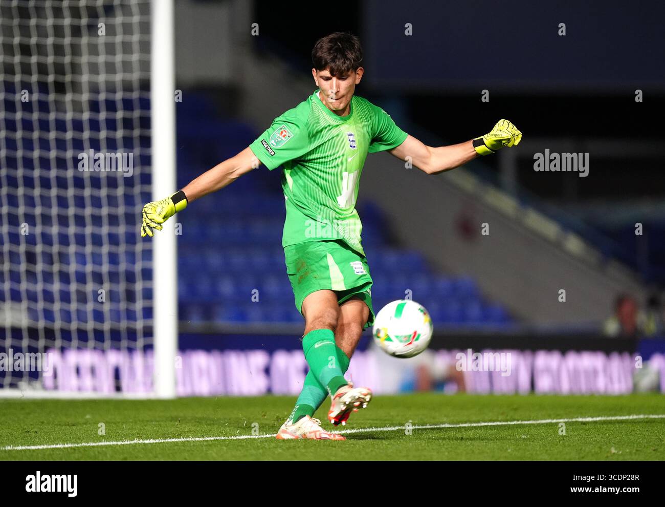 Birmingham City goalkeeper James Beadle during the Carabao Cup first ...