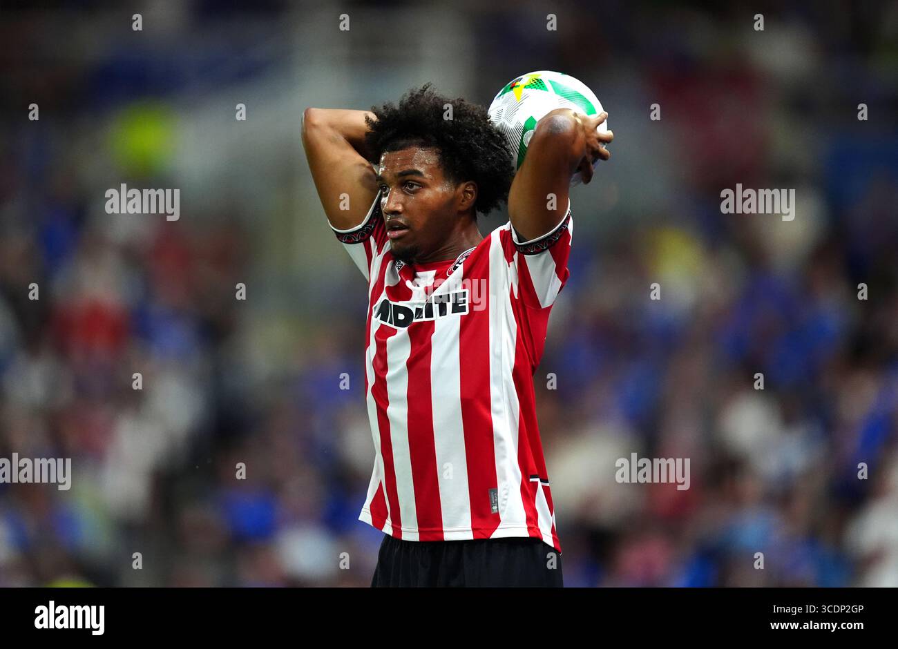 Sheffield United's Sam McCallum during the Carabao Cup first round ...