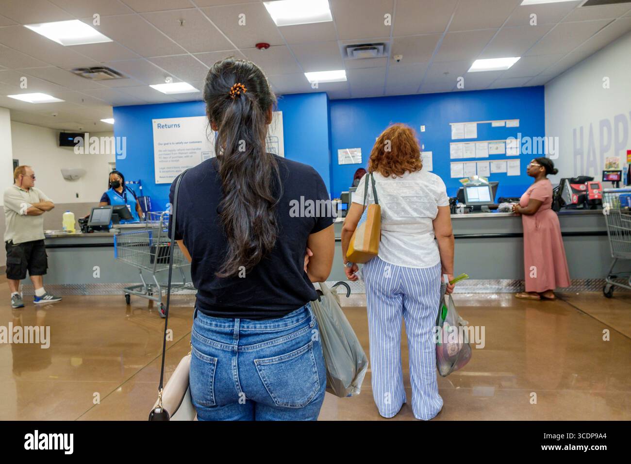 Man standing on tiled floor hi-res stock photography and images - Alamy