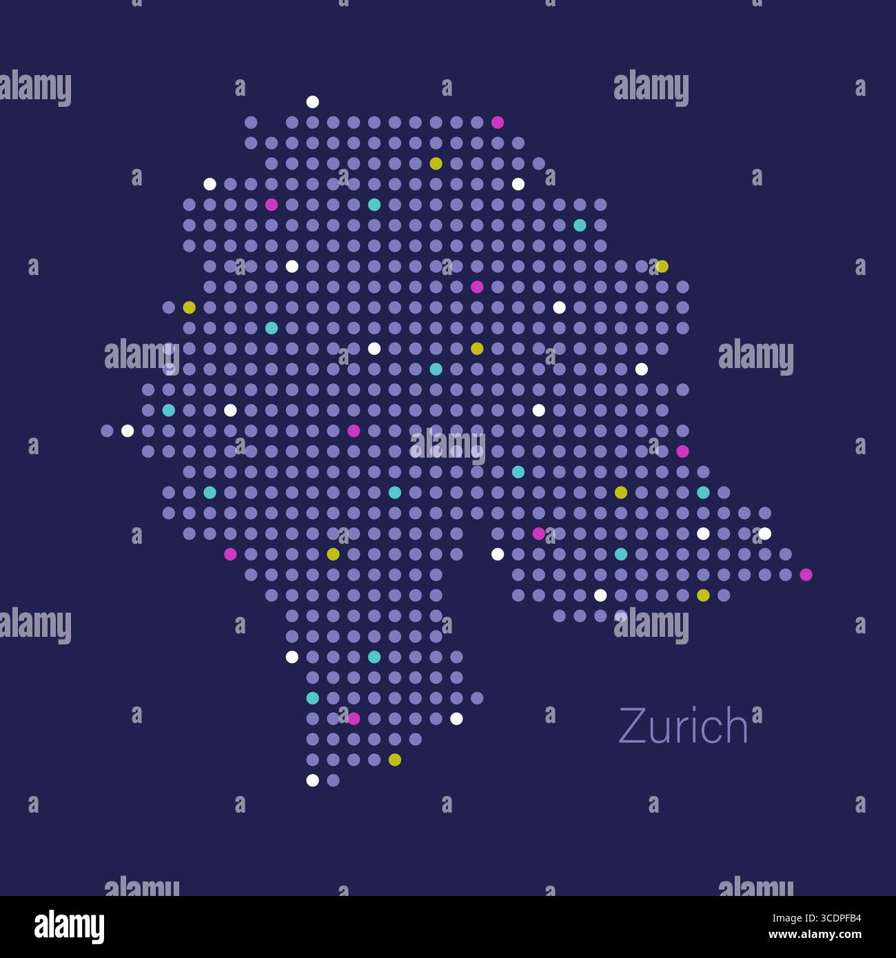 City map zurich switzerland Stock Vector Images - Alamy