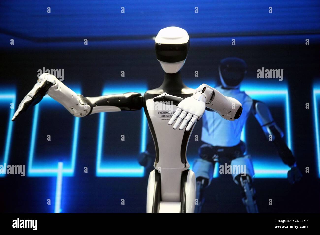 BEIJING, CHINA - AUGUST 11, 2025 - The humanoid bionic robot of 2025 ...