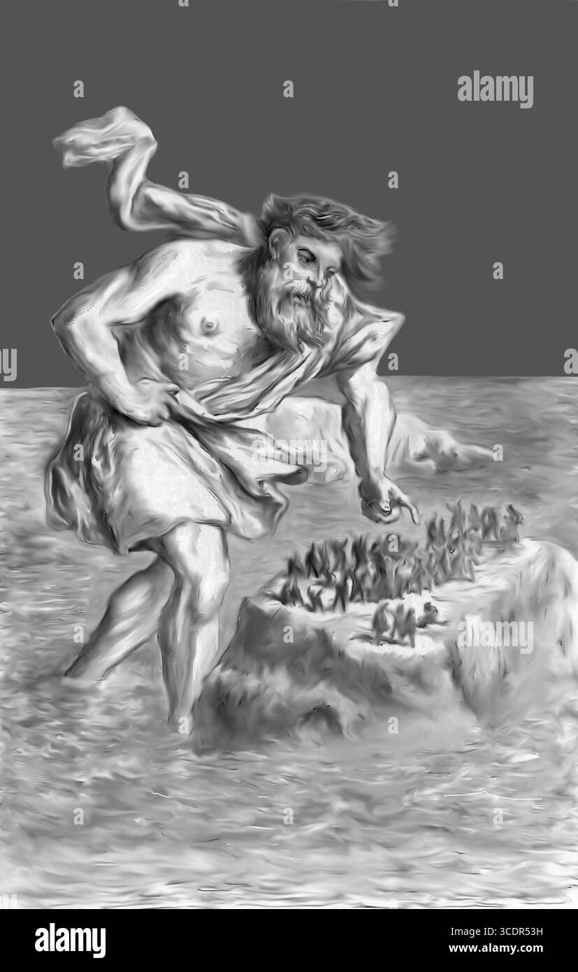 Suttung and the Dwarves: The Myth of the Mead of Poetry Stock Photo - Alamy