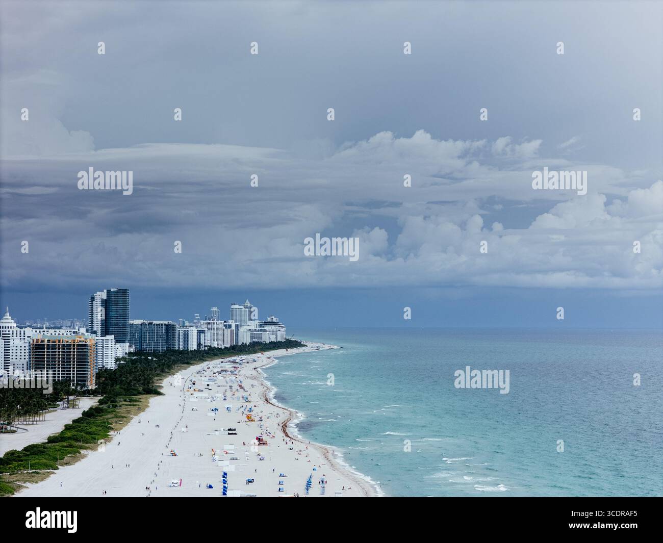 Aerial view miami landscape under hi-res stock photography and images ...
