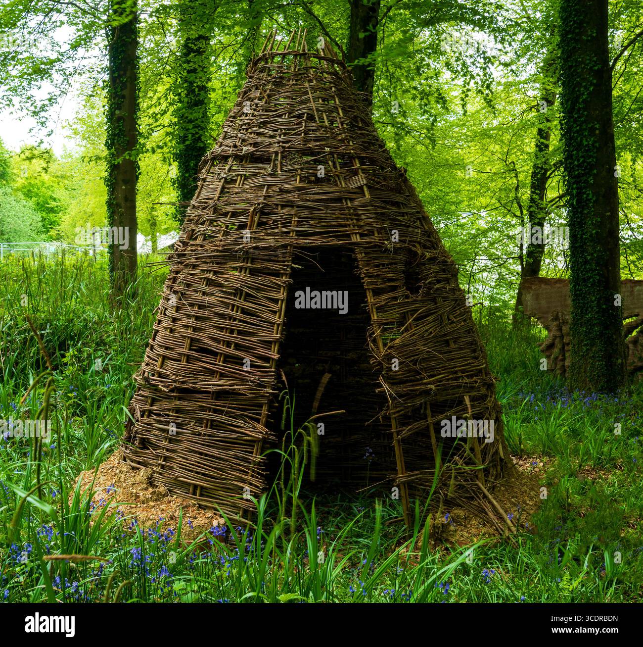 Wicker hut hi-res stock photography and images - Alamy