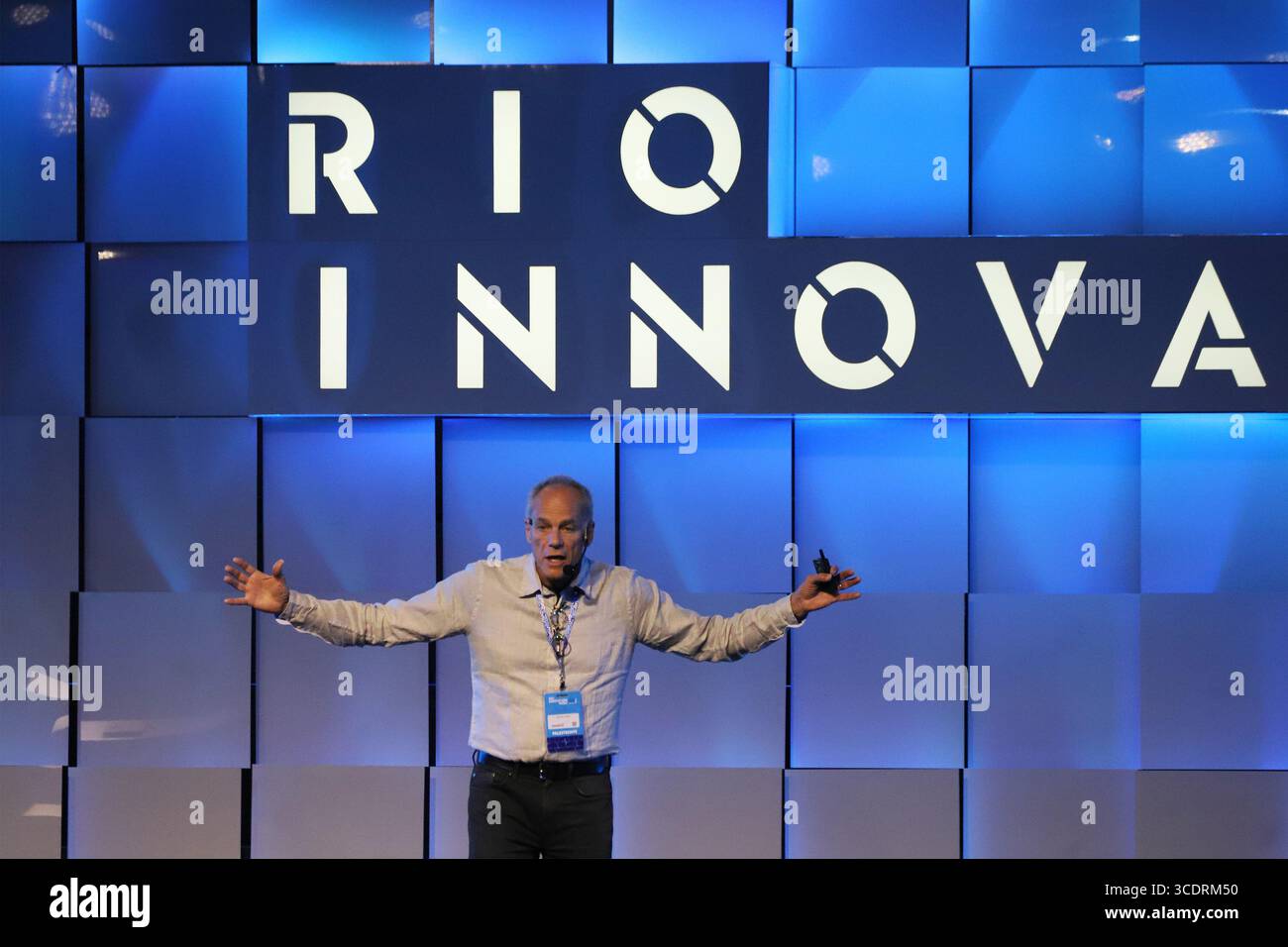 Marcelo Gleiser, Physicist and Astronomer, during Rio Innovation Week ...