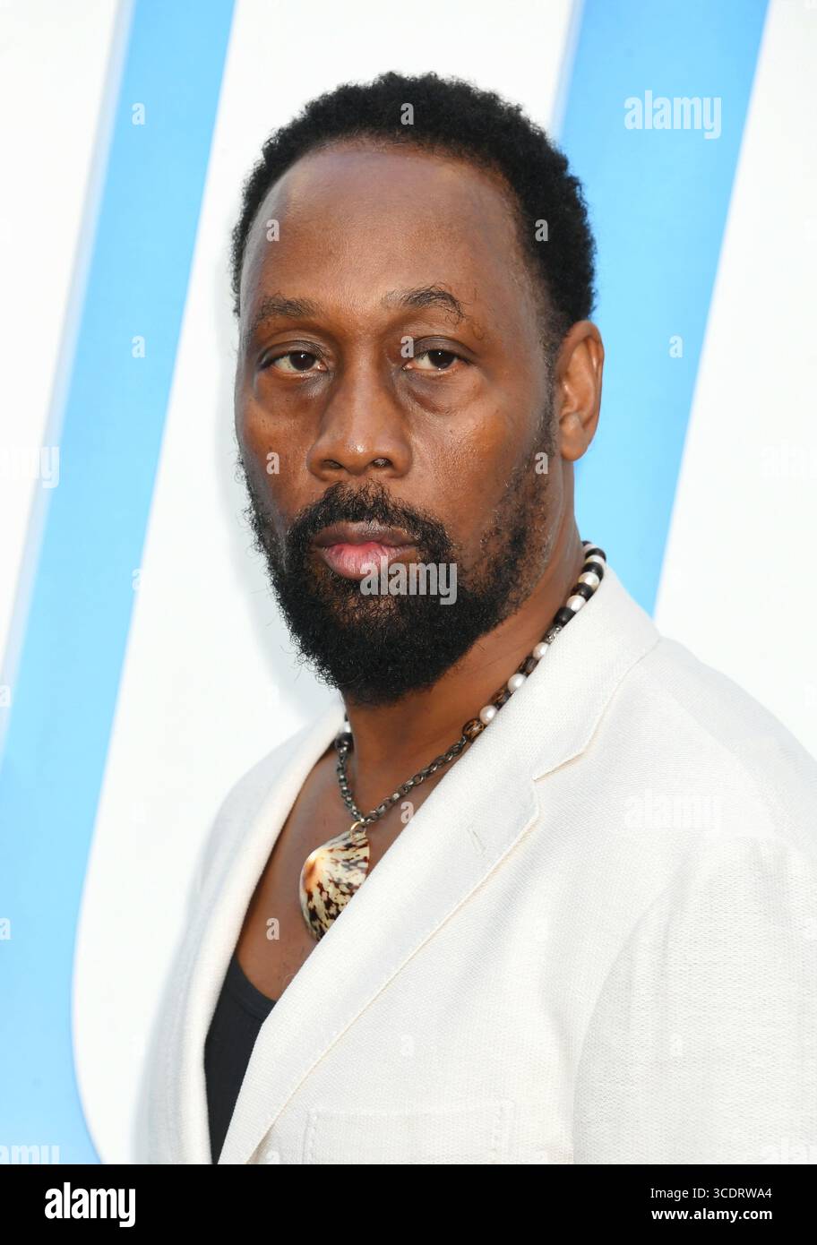 HOLLYWOOD, CALIFORNIA - AUGUST 11: RZA attends the premiere of ...