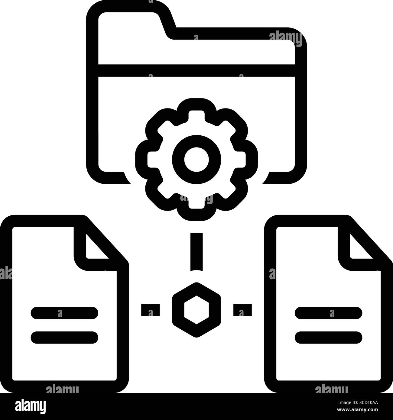 Management file Cut Out Stock Images & Pictures - Alamy