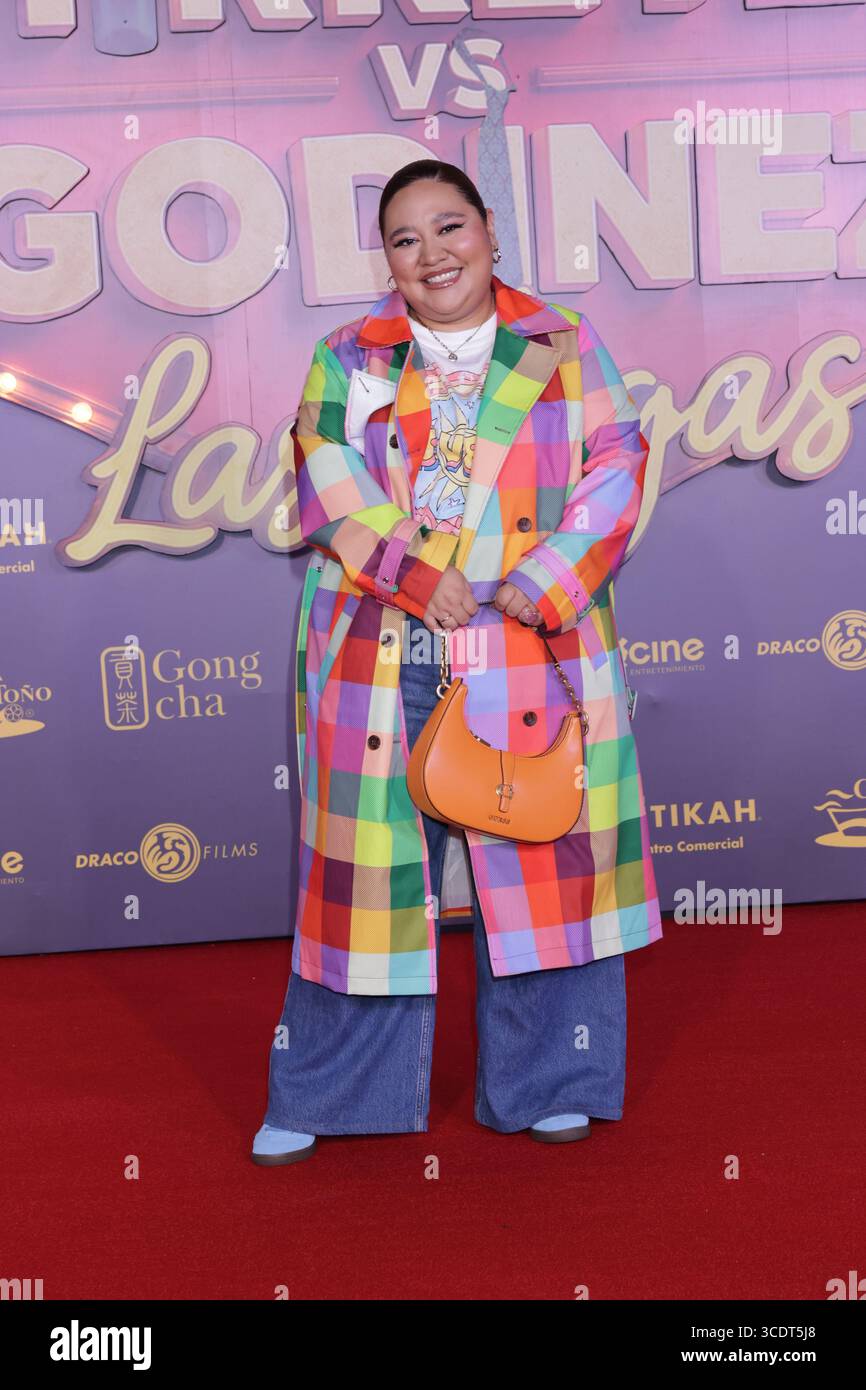 Herly RG attends the red carpet for the ''Mirreyes vs Godinez'' Las ...