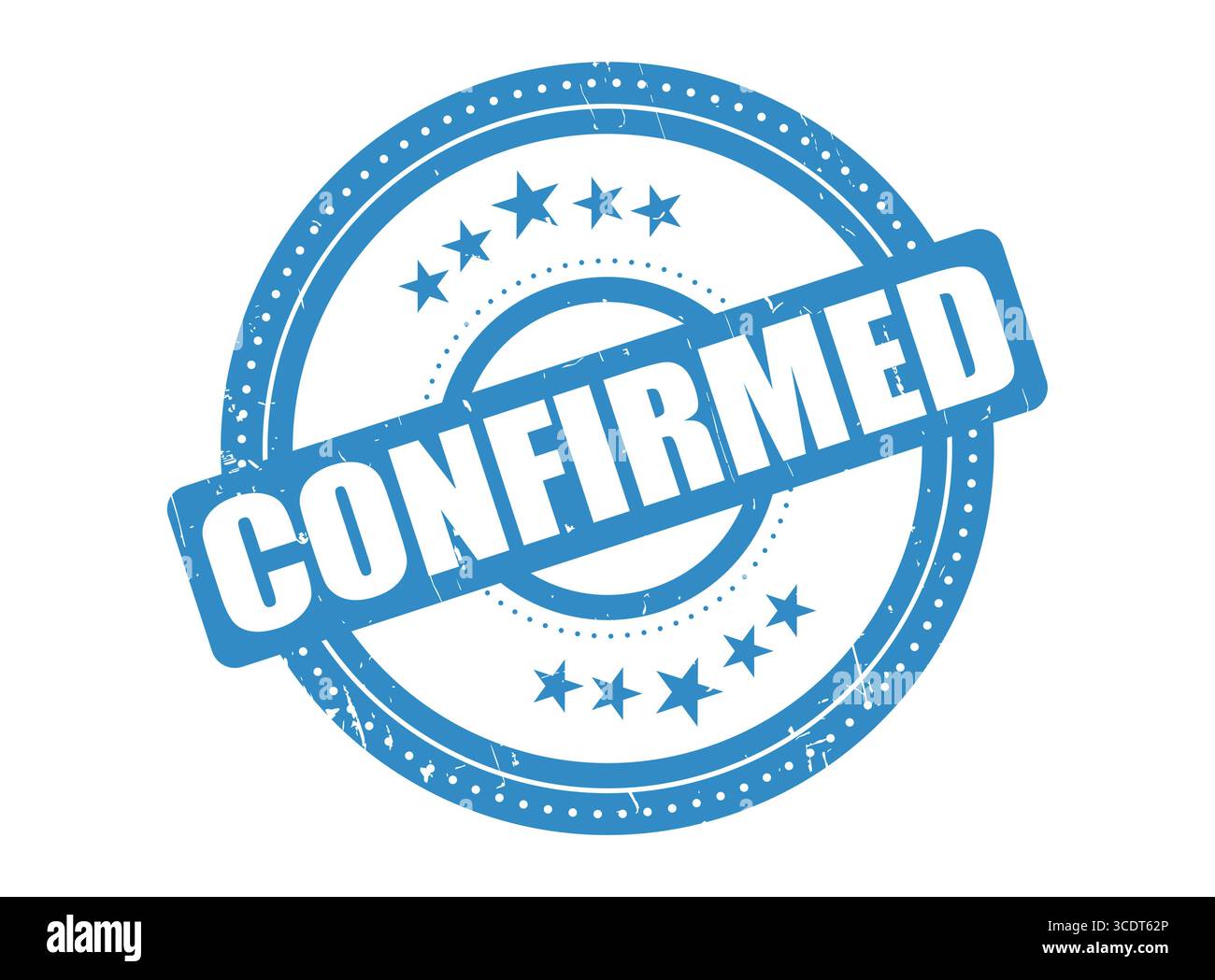Confirmed sign Stock Vector Images - Alamy