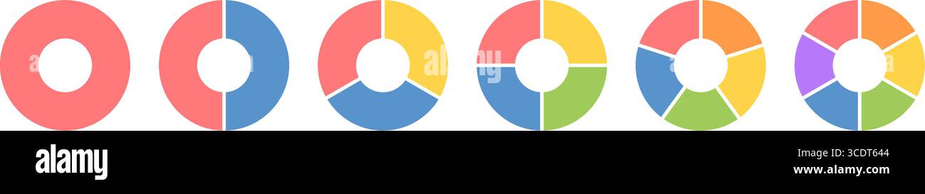 6 step divide Stock Vector Images - Alamy