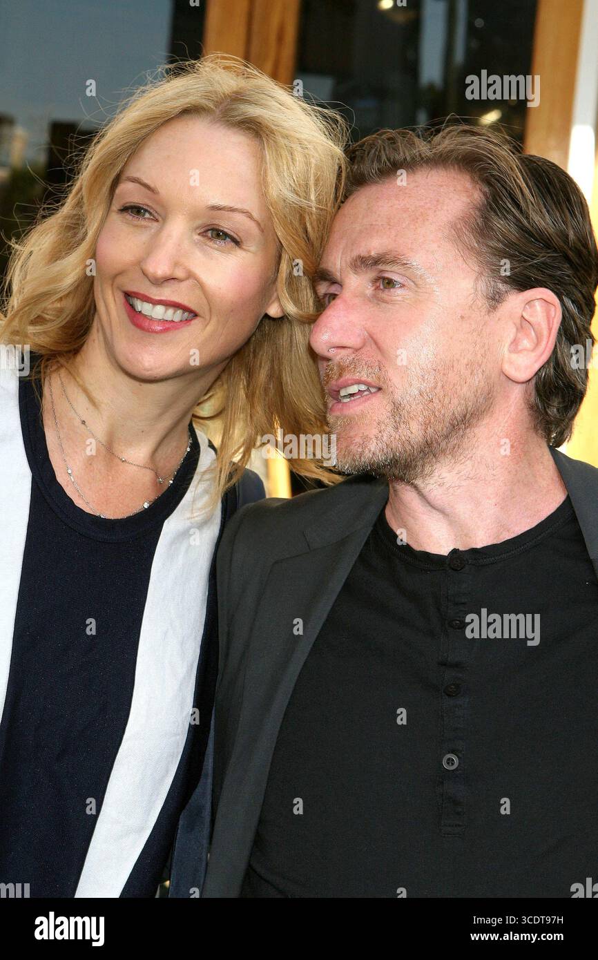 Tim Roth and wife at World Premiere of "The Incredible Hulk" held at ...