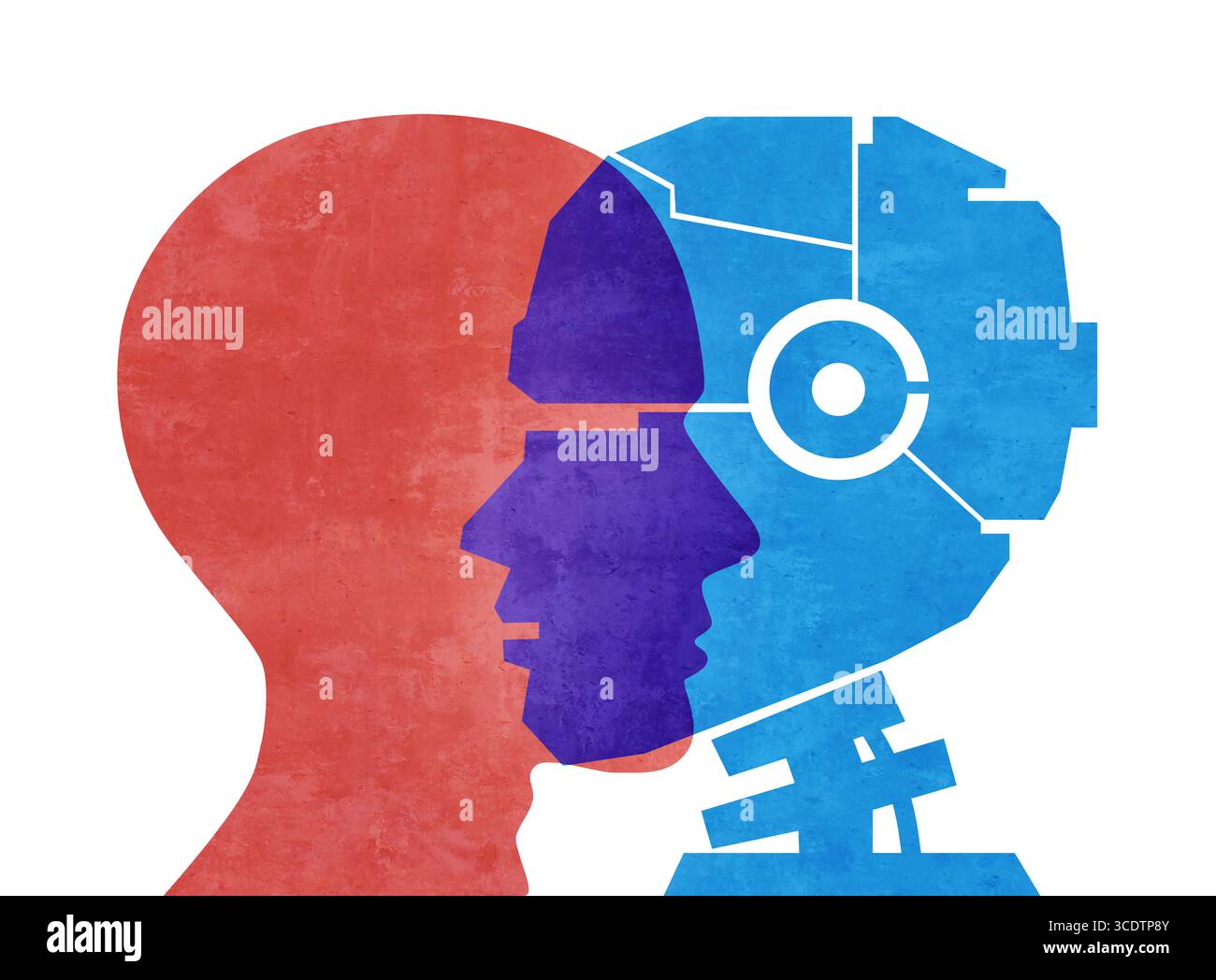 Human machine integration force hi-res stock photography and images - Alamy