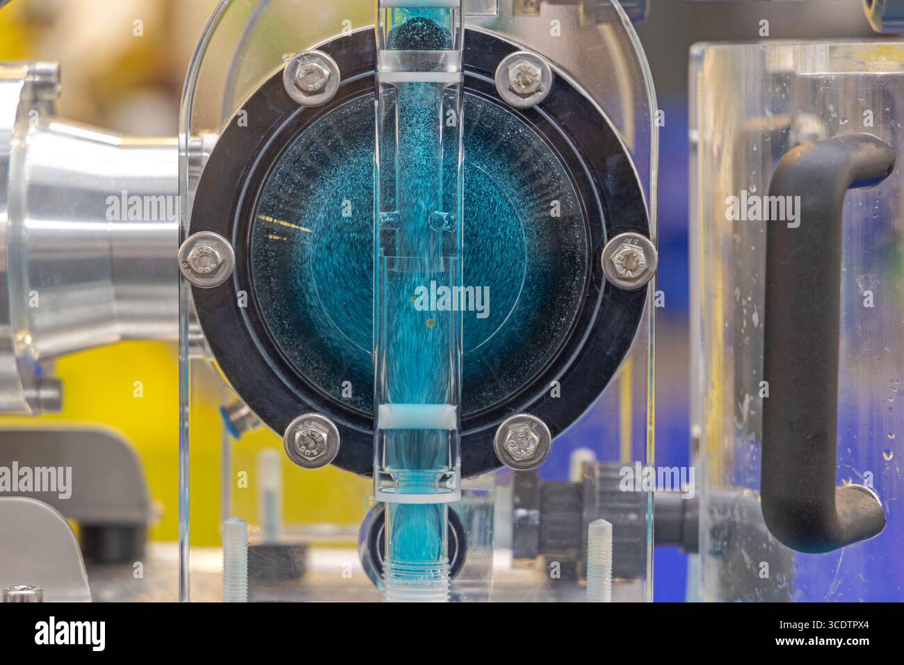 Pumping Liquid Chemical Electric Diaphragm Pump Device Lab Equipment ...