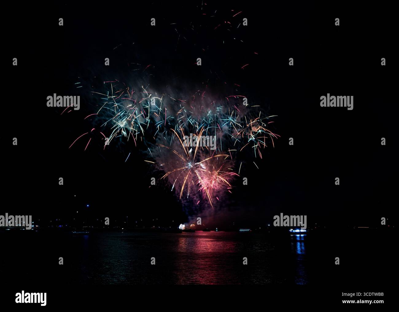 Fireworks as part of the first night of the 2025 British Firework ...