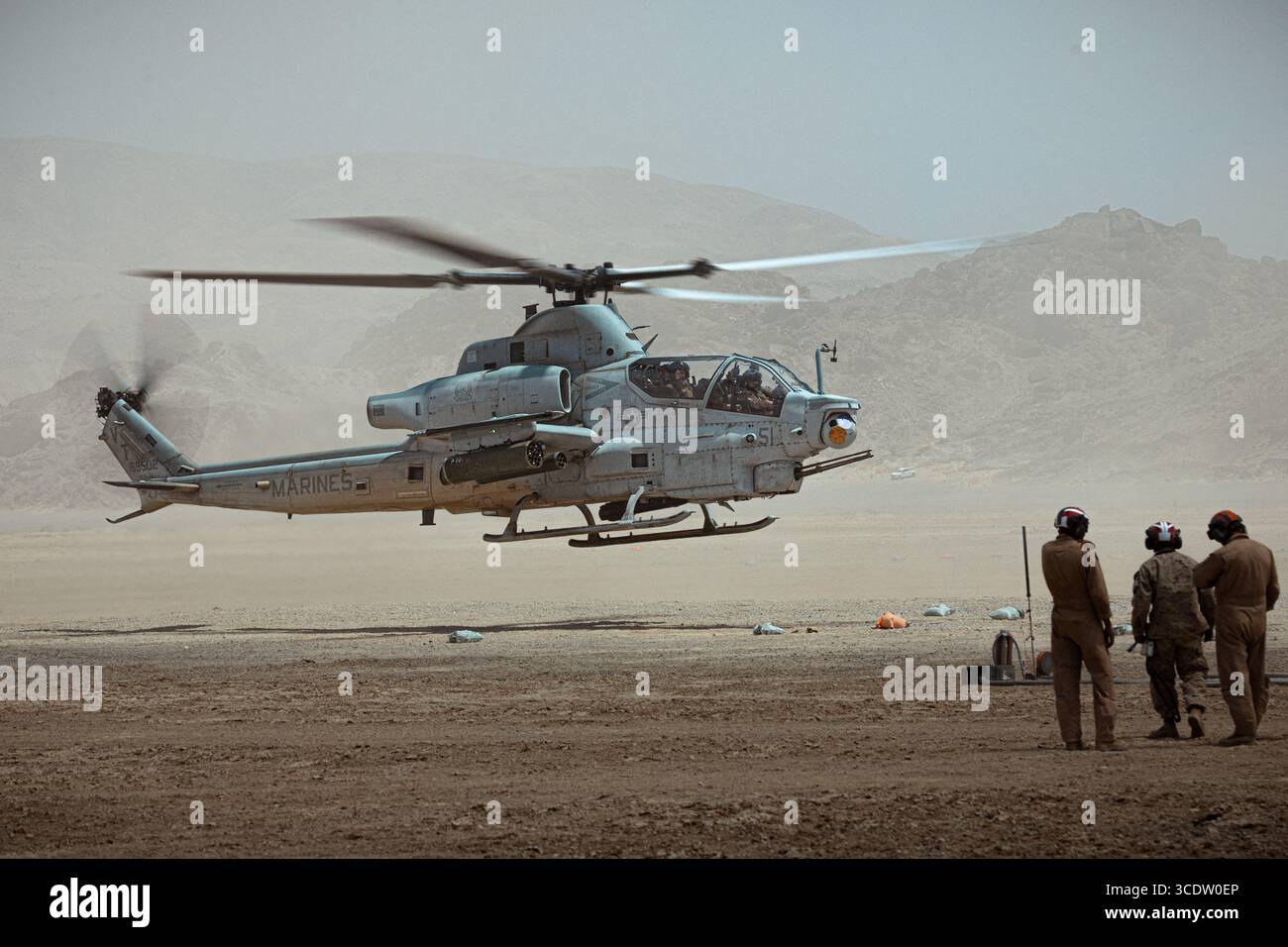 U.S. Marine Corps AH-1Z Viper, assigned to Marine Light Attack Helicopter Squadron (HMLA) 367 ...