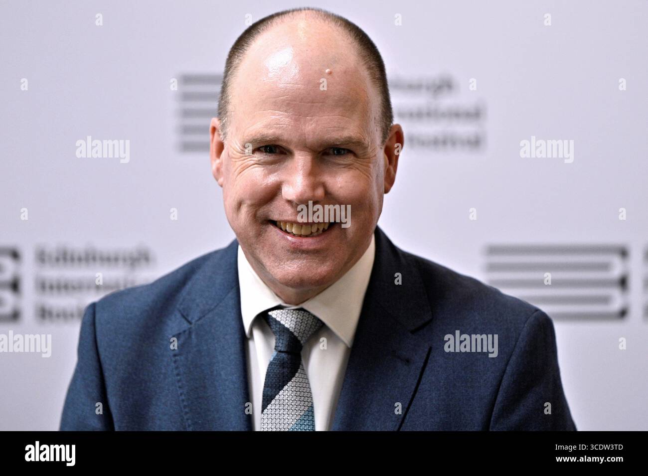 Edinburgh, Scotland, UK. 14th Aug 2025. Edinburgh International Book Festival: Scottish TV ...