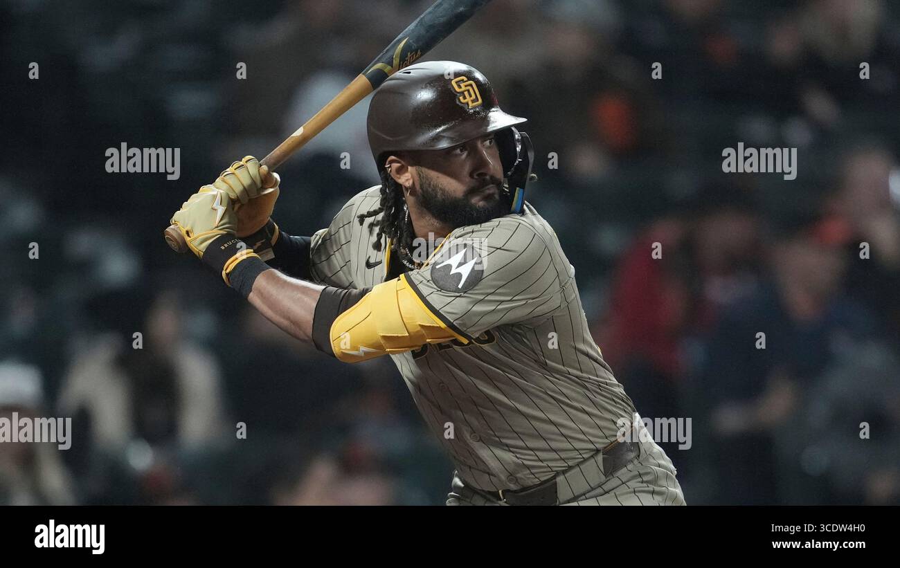 San Diego Padres' Fernando Tatis Jr. during a baseball game against the ...