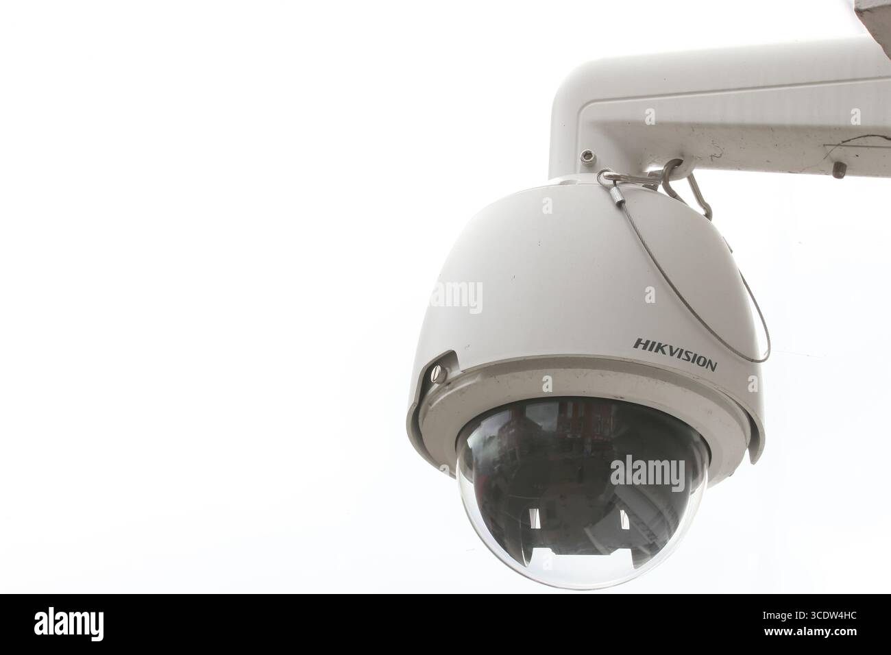 Dublin, Ireland - 25th July 2025 - lmage of a Hikvision camera on the ...