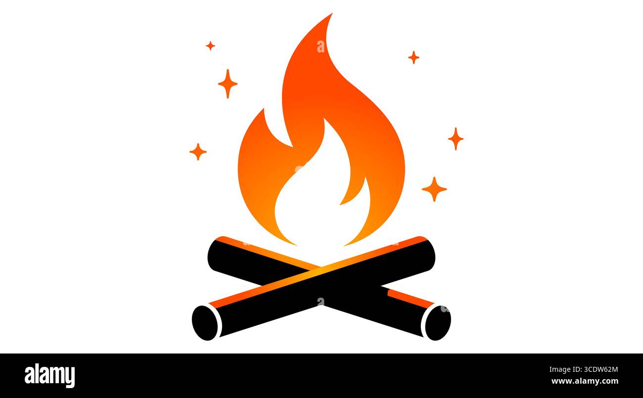 Camp wildfire Cut Out Stock Images & Pictures - Alamy