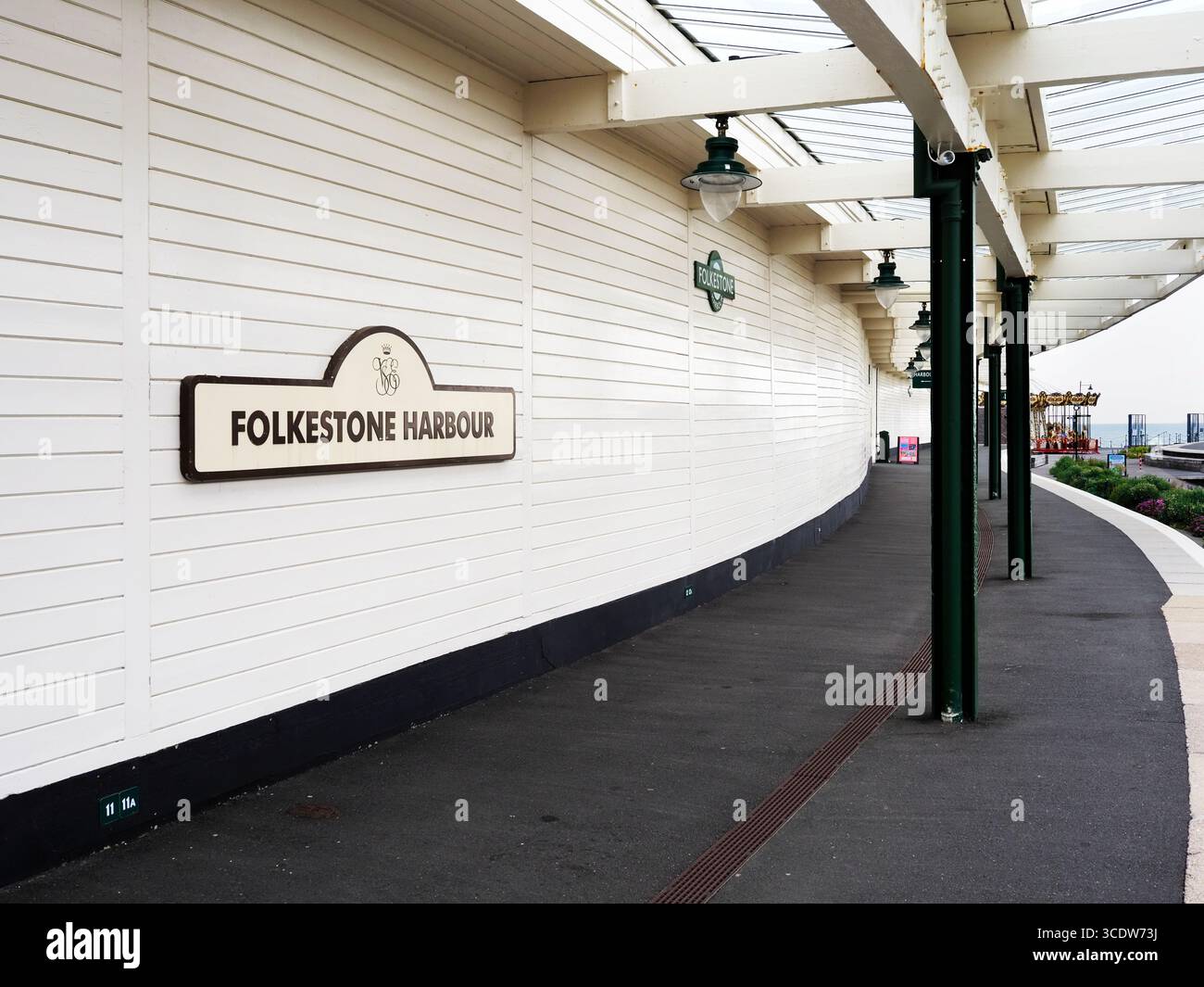 Converted Folkestone Harbour station building in Folkestone Kent ...