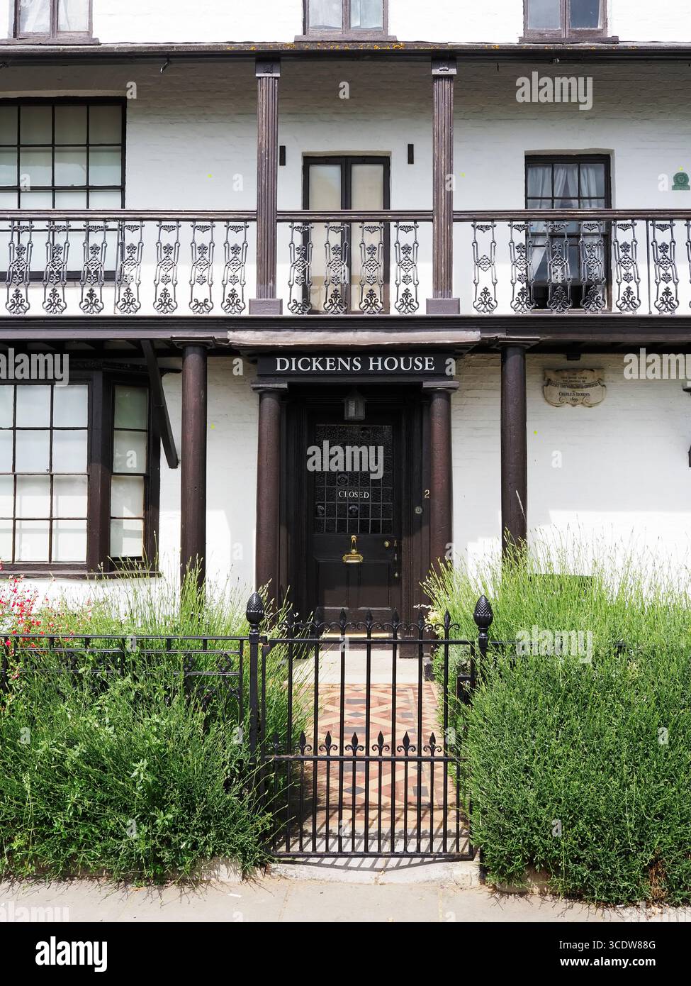 Dickens House Museum on Victoria Parade in Broadstairs Kent England ...