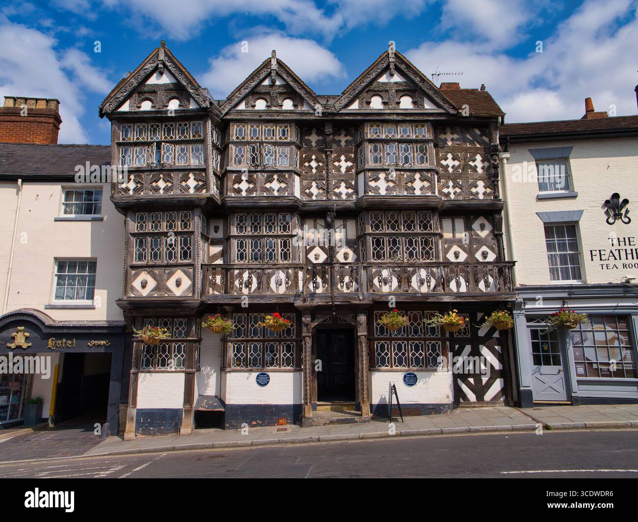 Ludlow shropshire half timbered period tudor property heritage old ...