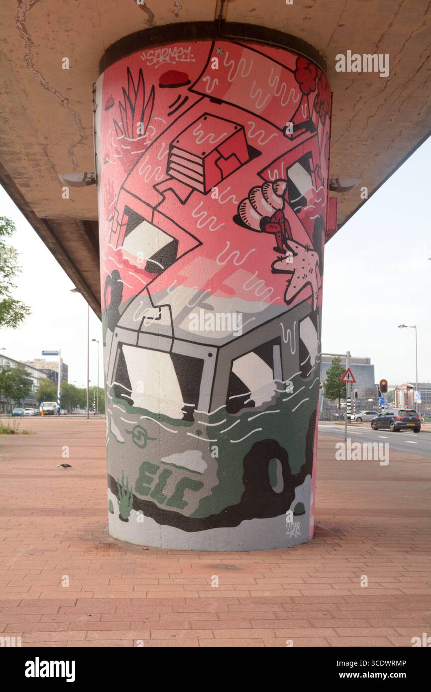 Rotterdam Art Ride (ROAR) Rotterdams largest street art project between ...