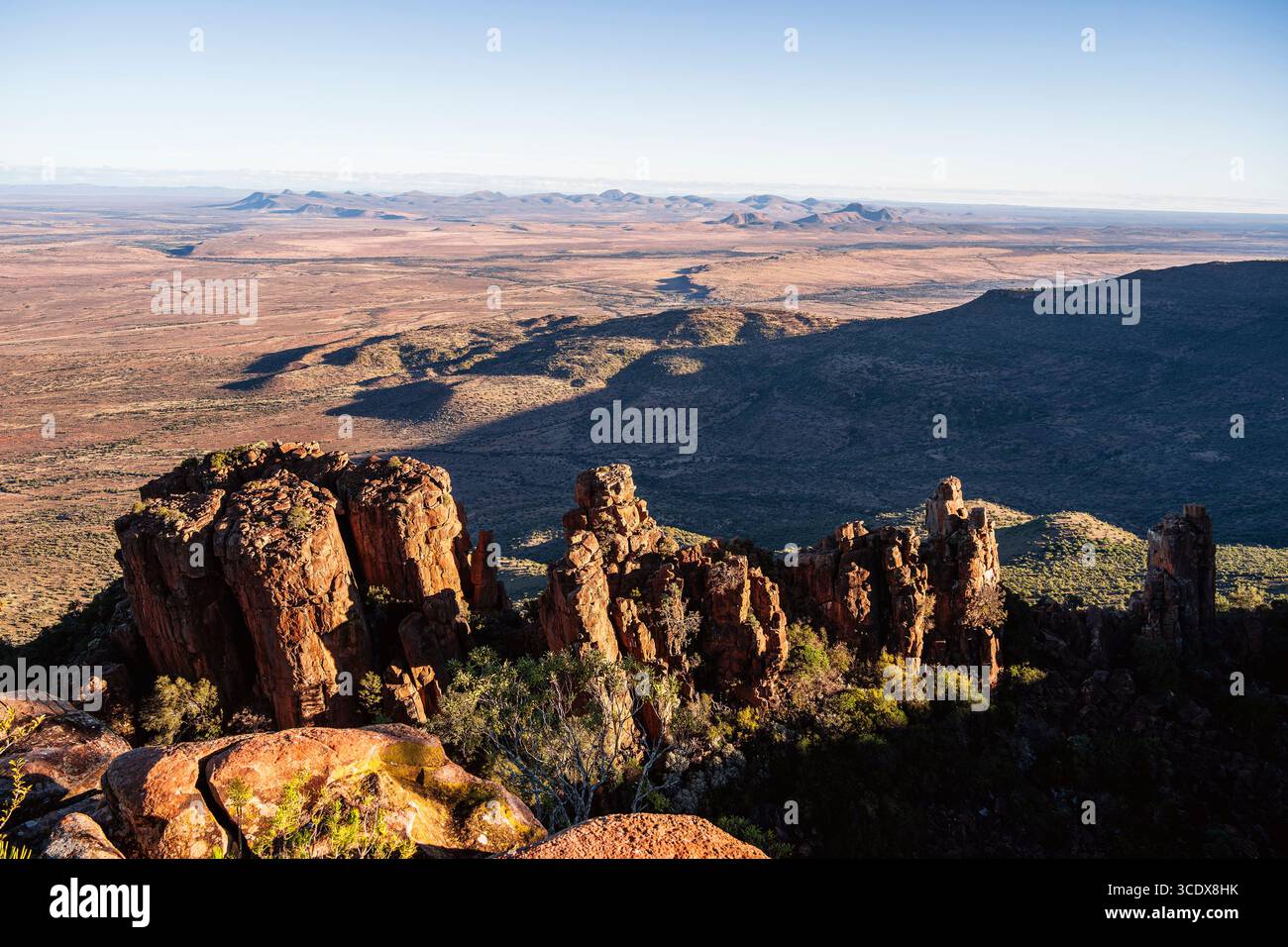 Camdeboo National Park, Valley of Desolation, South Africa Stock Photo ...