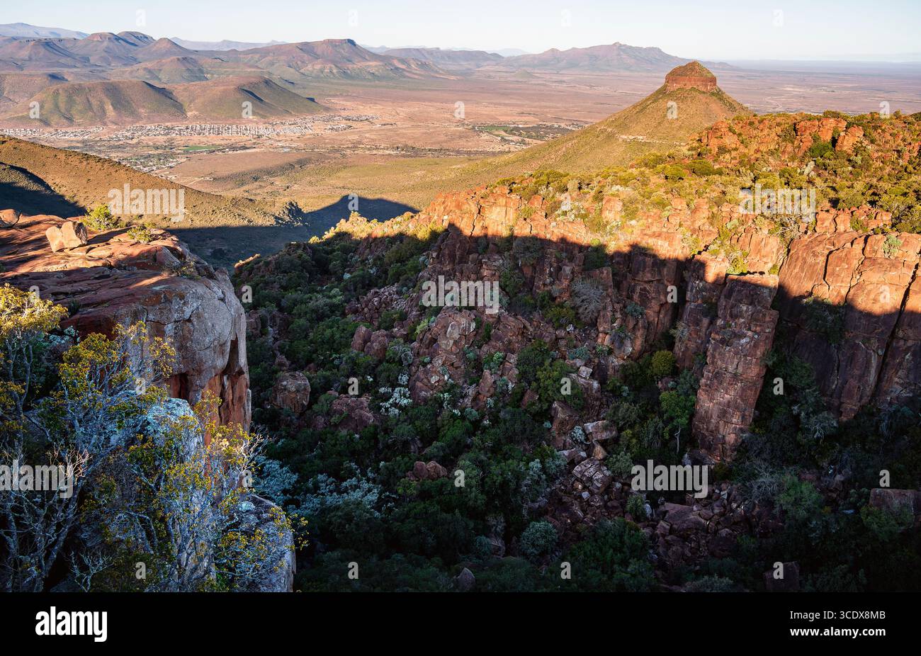 Camdeboo National Park, Valley of Desolation, South Africa Stock Photo ...