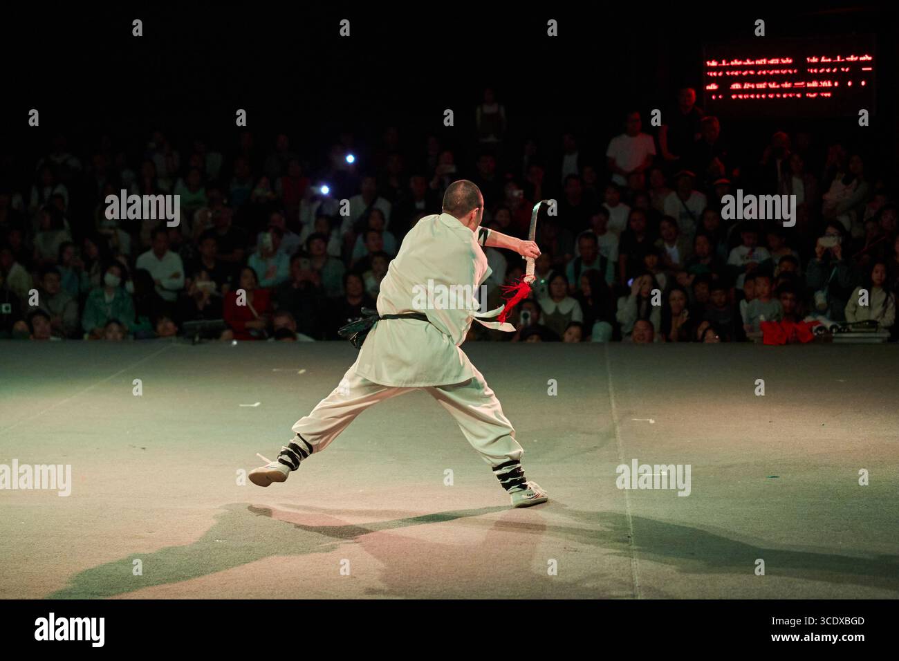 Shaolin Monks Performing Martial Arts at Shaolin Temple Martial Arts ...