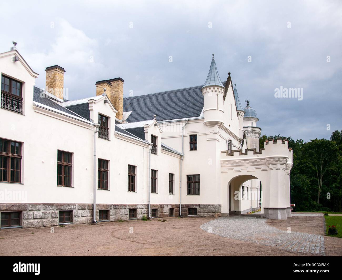 Alatskivi castle neo gothic hi-res stock photography and images - Alamy