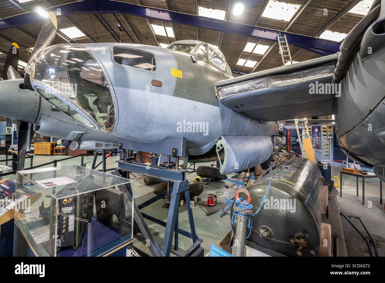 De Havilland DH98 Mosquito B.MK.35 at the DeHaviland Museum in England ...