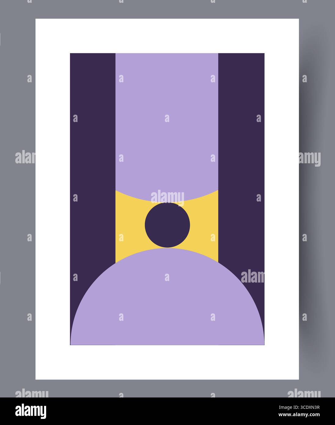 Featuring bold geometric shapes hi-res stock photography and images - Alamy