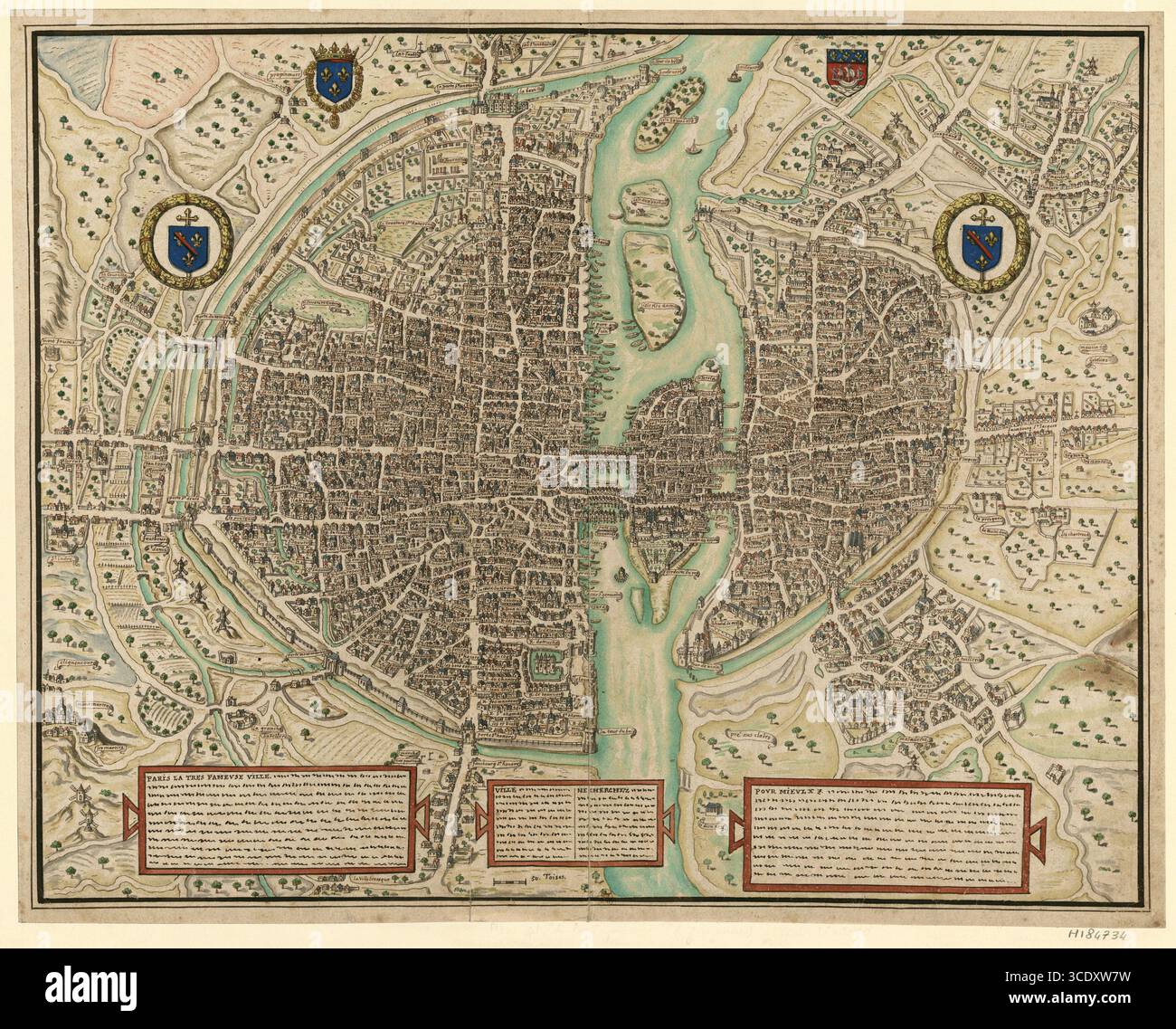 Map europe 16th century hi-res stock photography and images - Alamy