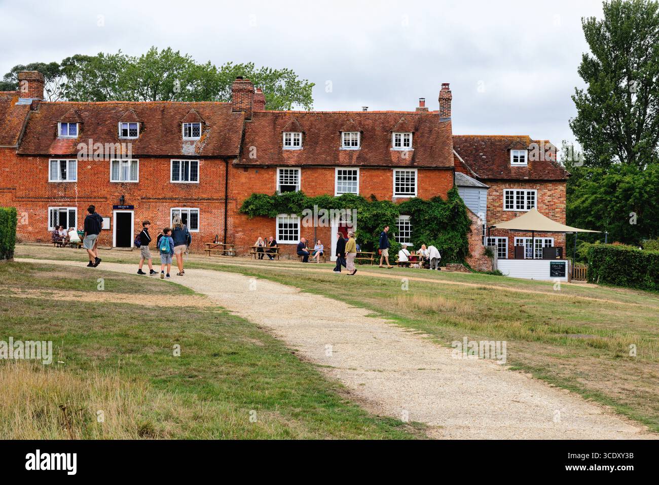 The small historical hamlet of Bucklers Hard in the New Forest near ...