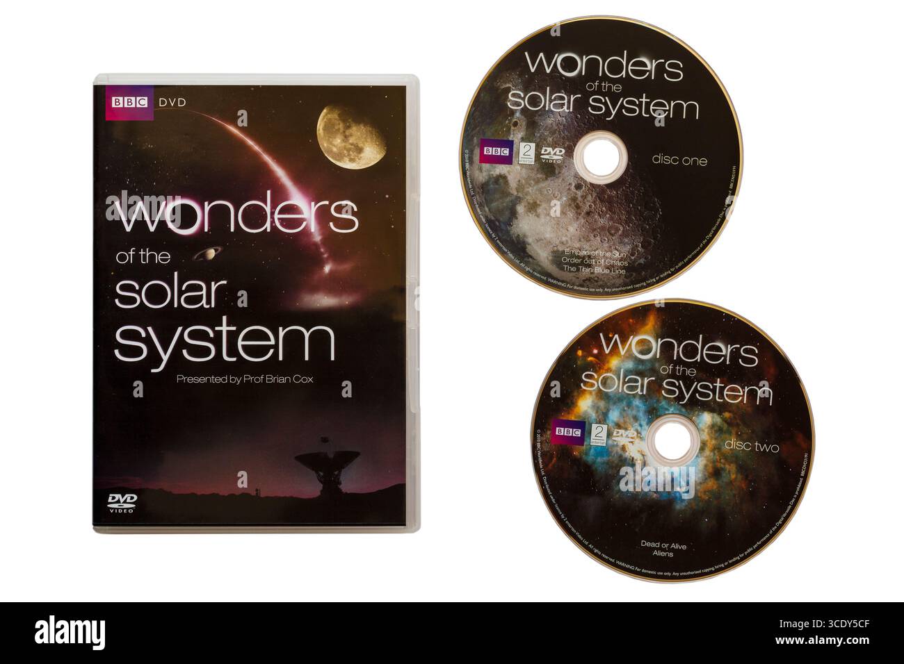 BBC Wonders of the solar system DVD presented by Prof Brian Cox with ...