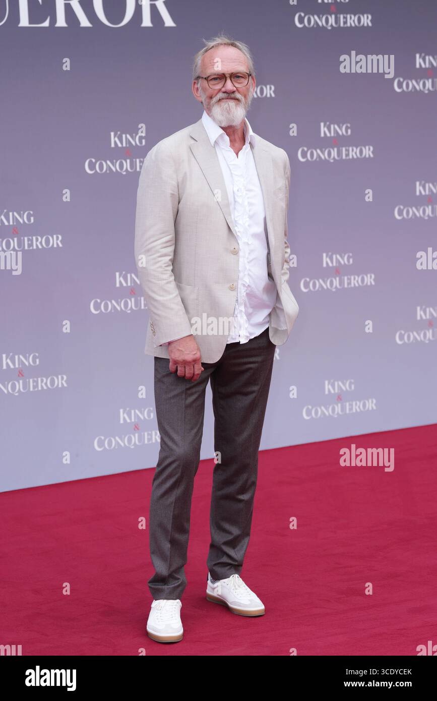 Ingvar Sigurdsson attending a launch event for King and Conqueror at ...