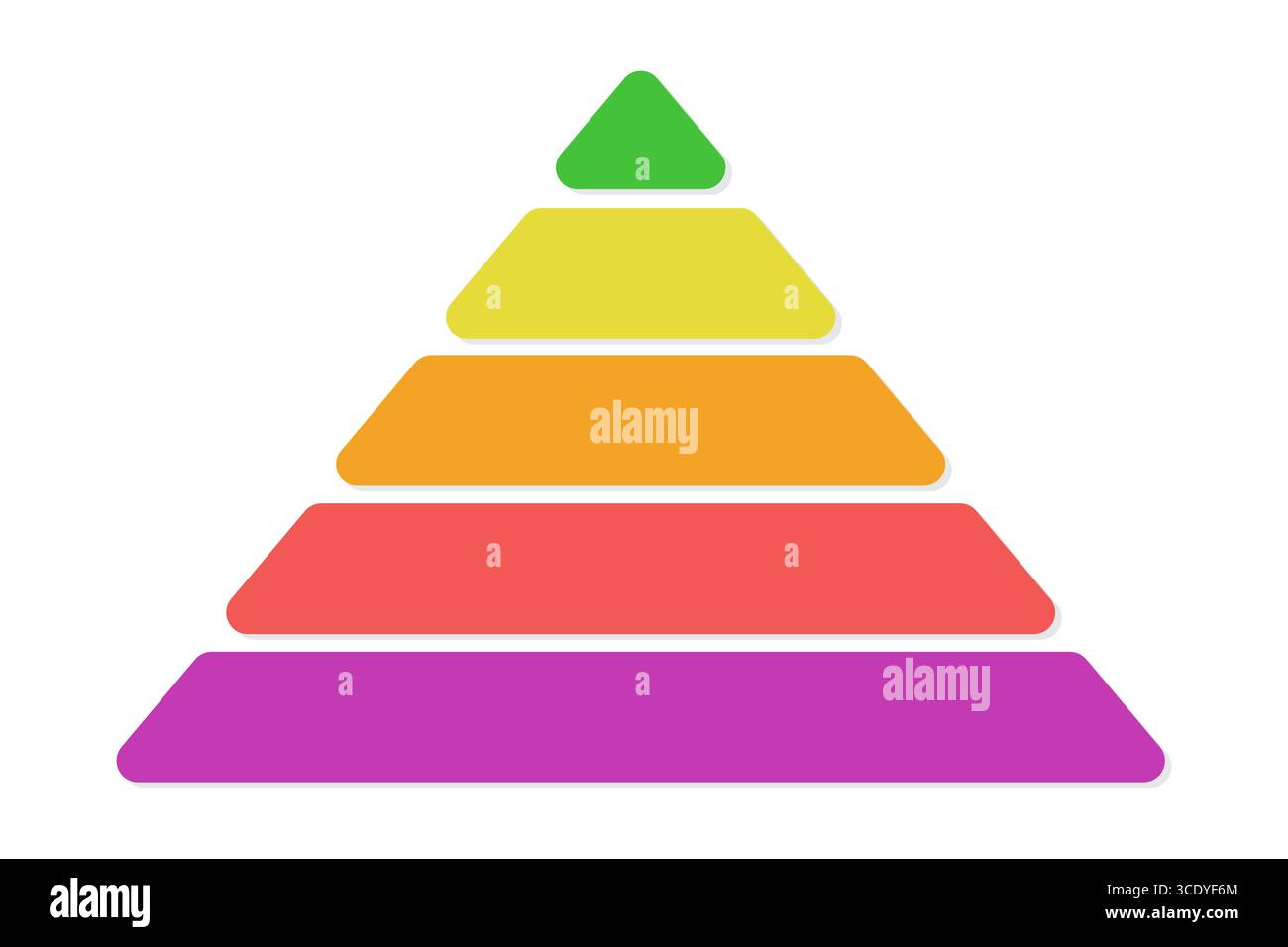 Pyramid stacked Stock Vector Images - Alamy