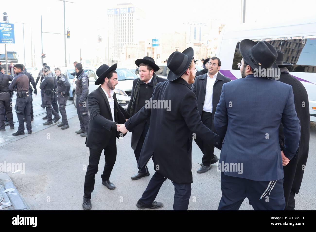 Anti draft protest in israel hi-res stock photography and images - Alamy