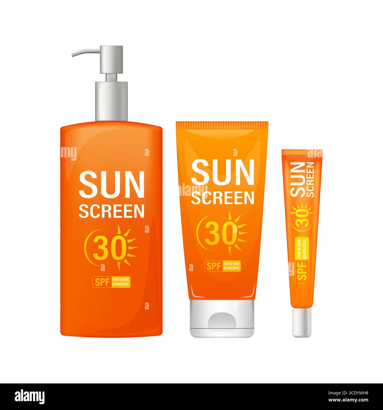 Template sunscreen bottle mockup Stock Vector Images - Alamy