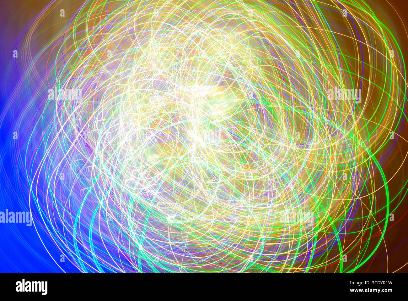 Swirling lines create vibrant hi-res stock photography and images - Alamy