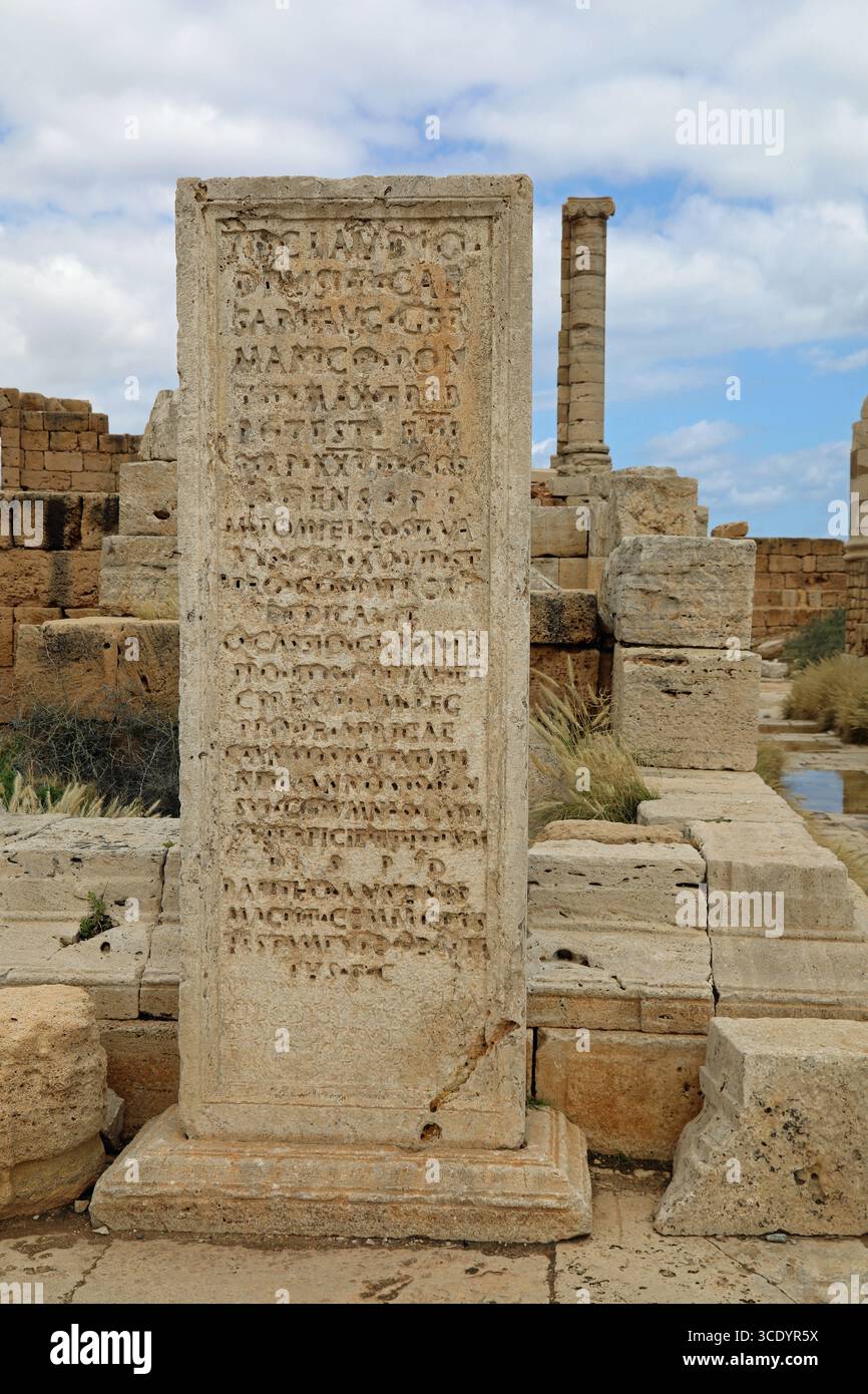 Roman era latin inscription hi-res stock photography and images - Alamy