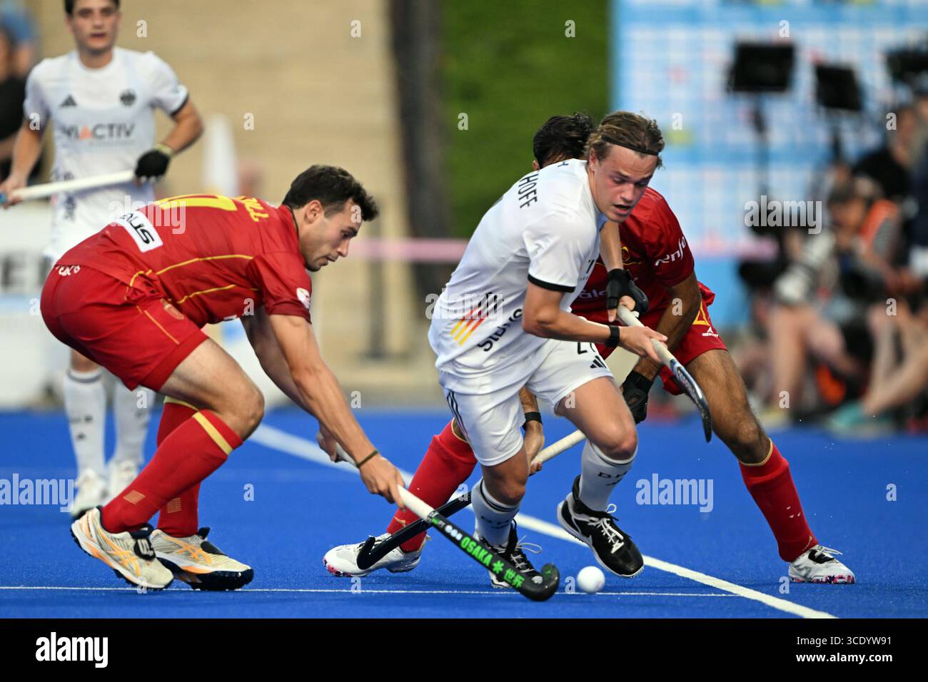 14 August 2025, North Rhine-Westphalia, Mönchengladbach: Field hockey, men, European ...