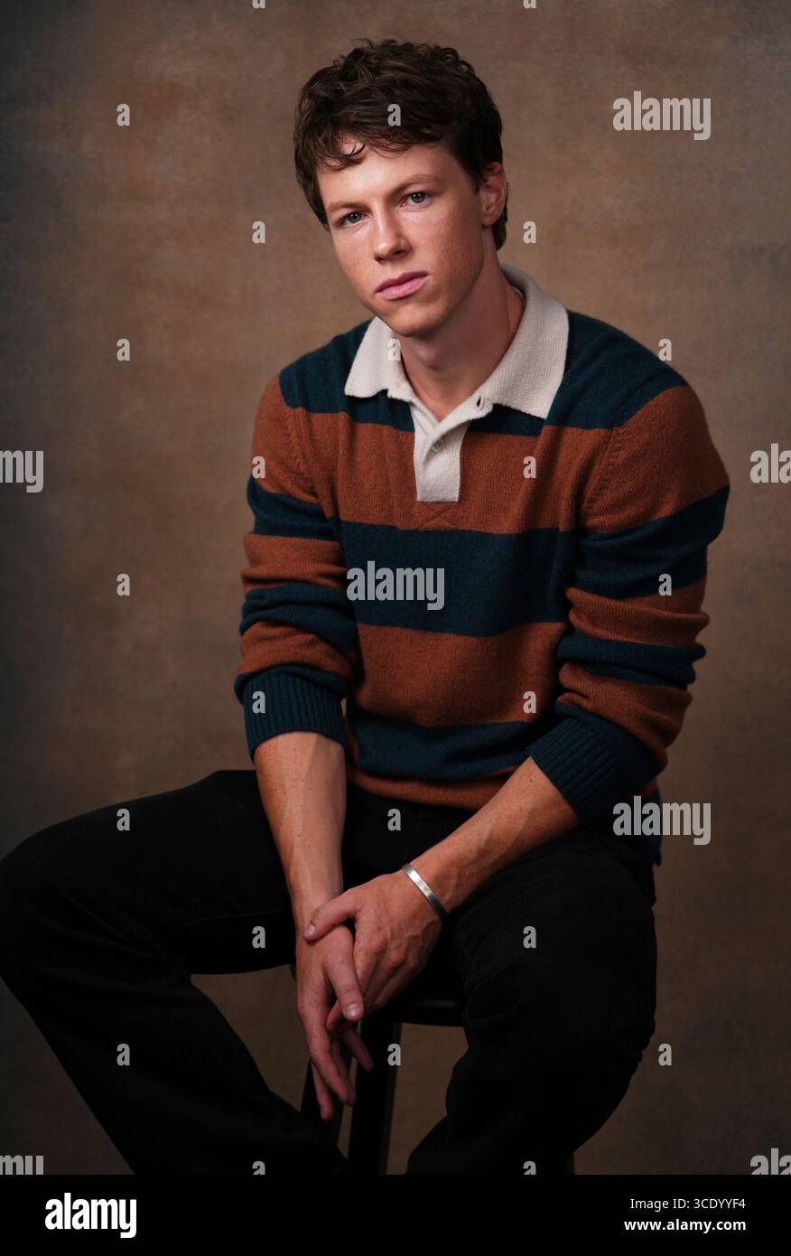 Milo Callaghan poses for a portrait to promote the television series ...