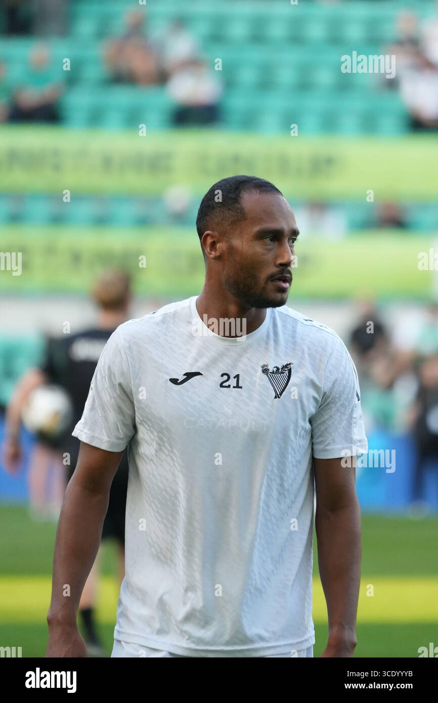 14th August 2025; Easter Road, Edinburgh, Scotland: UEFA Europa ...