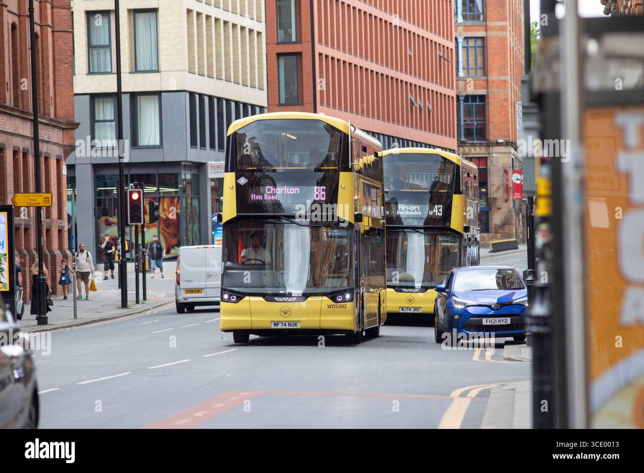 Buses part of the The Bee Network which is an integrated transport ...