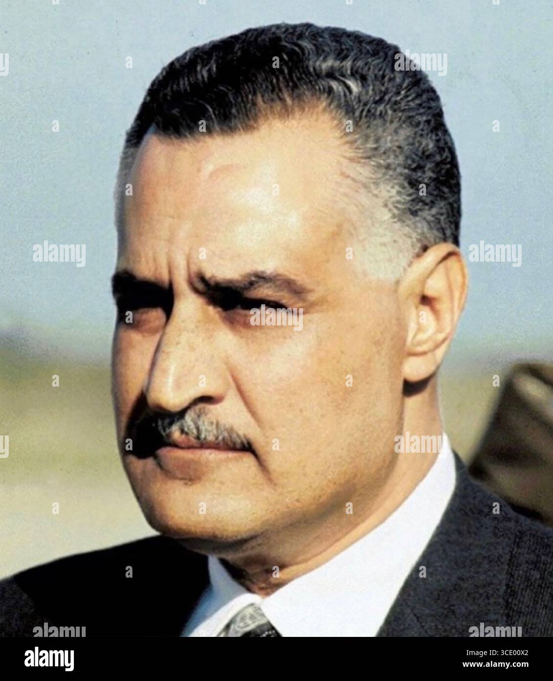 GAMAL ABDEL NASSER (1918-1970) President of Egypt in 1969 Stock Photo ...